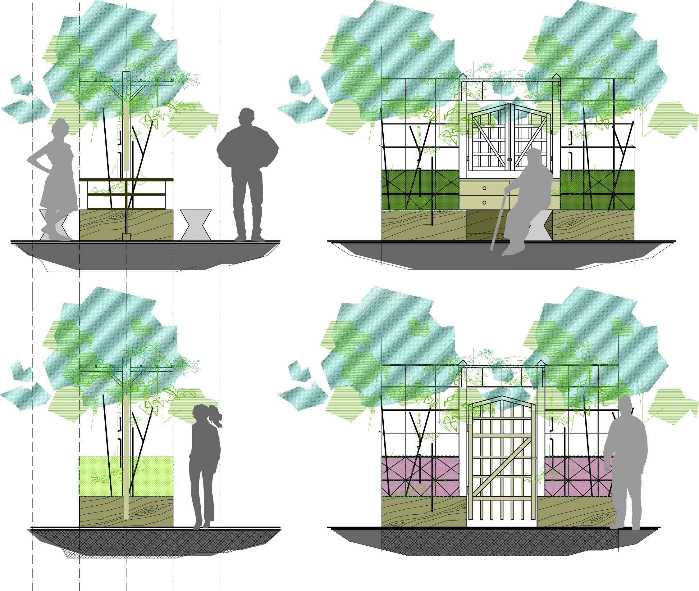 Sustainable Fencing and Gate – Green Pyramid